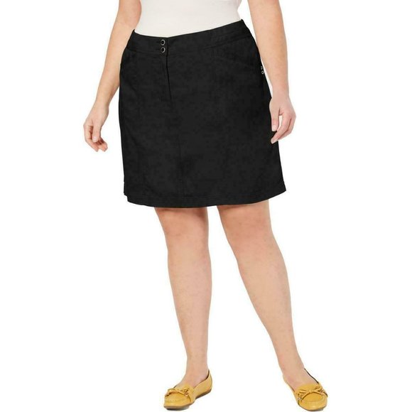 Karen Scott | Skirts | Karen Scott Knitwaistband Comfort Waist Skort ...